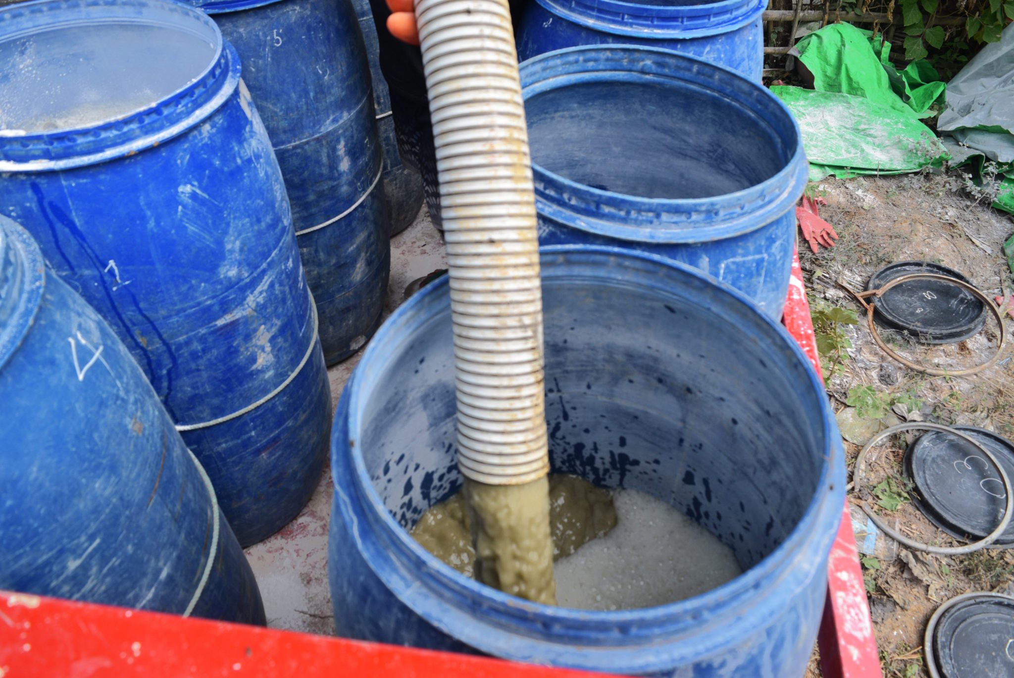 Desludging Reduces Disease in IDP Camps | ADRA Myanmar