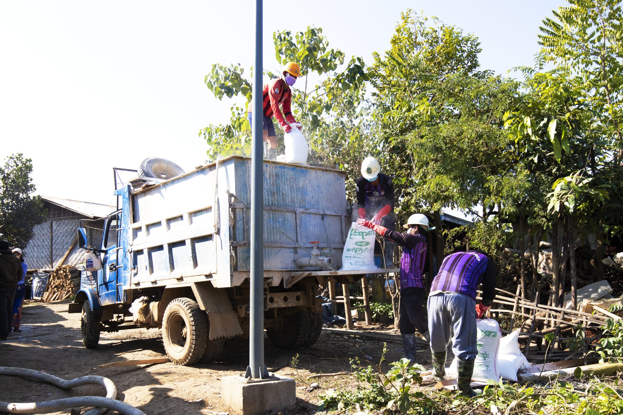 Desludging Activities Improve Hygiene in IDP Camps in Kachin | ADRA Myanmar