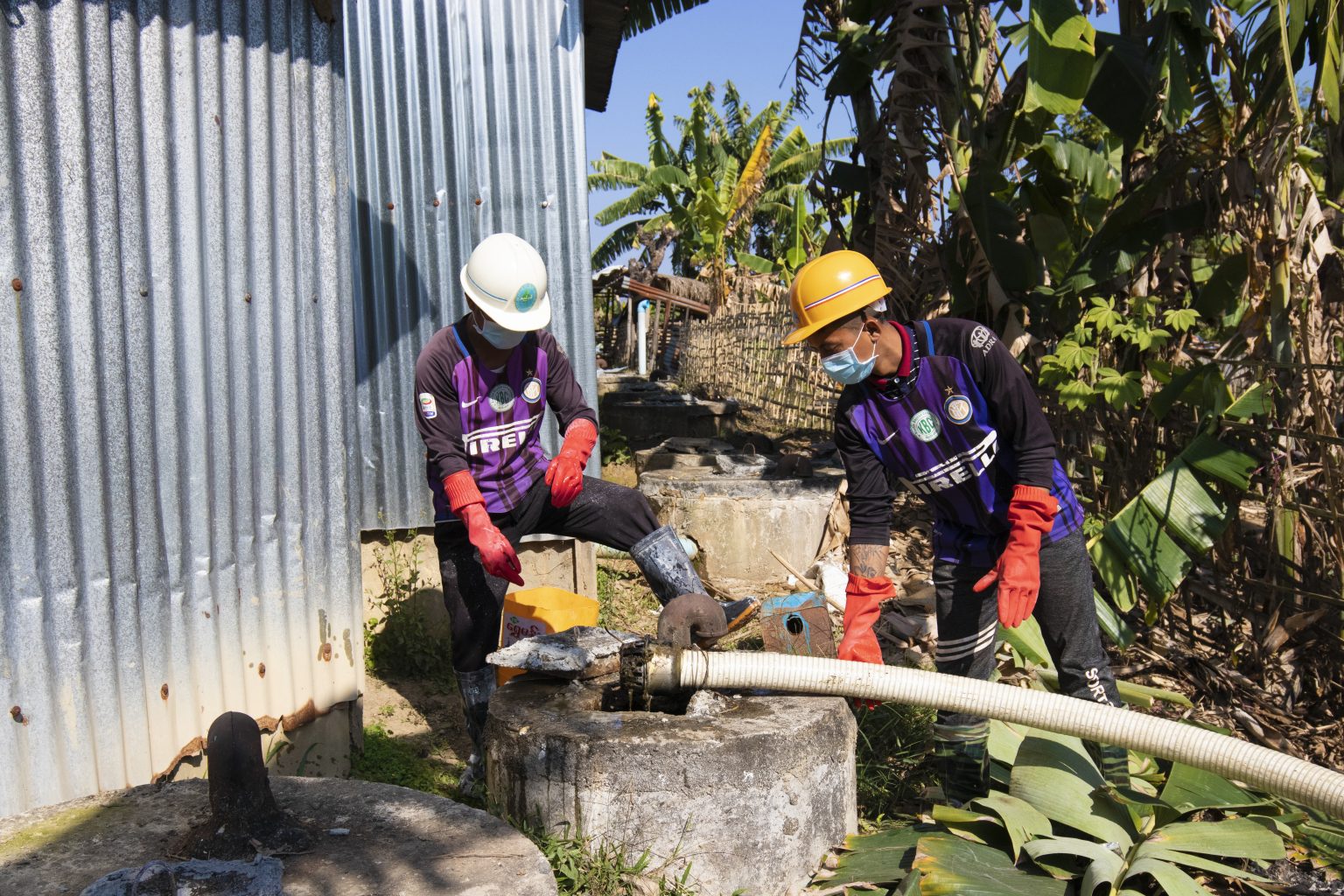 Desludging Activities Improve Hygiene in IDP Camps in Kachin | ADRA Myanmar